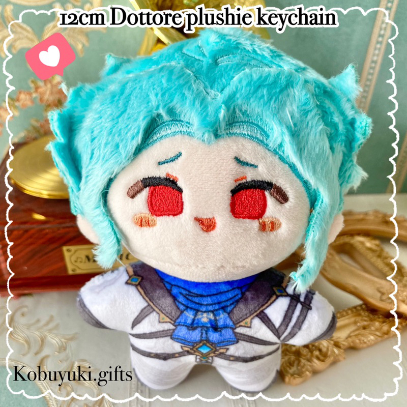 Jual [ ready] il Dottore 12cm Plushie Keychain Doll Fatui Harbingers ...