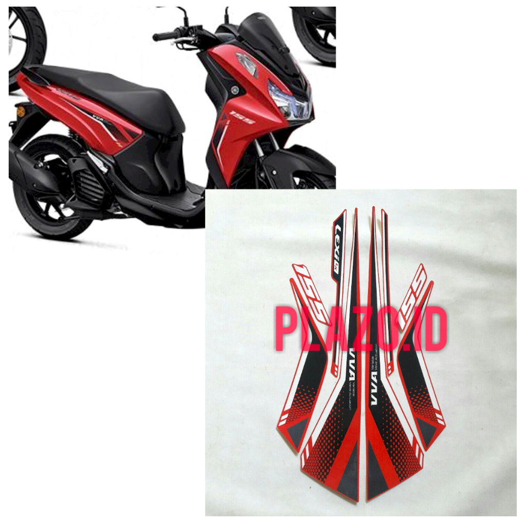 Jual stiker yamaha lexi 2024 merah | Shopee Indonesia