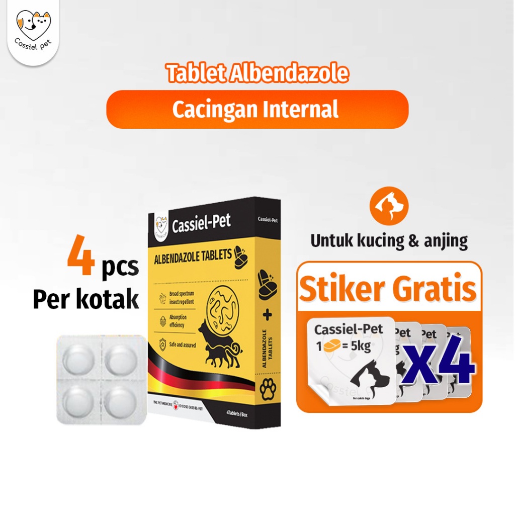 Jual Cassiel Pet Obat Hewan Pengobatan Dan Anti-Nyamuk Dan Kutu Repelan ...