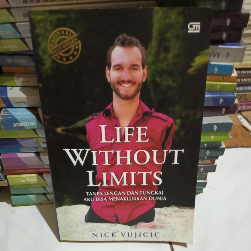 Jual LIFE WITHOUT LIMITS / tanpa lengan dan tungkai aku bisa Menaklukkan Dunia | Shopee Indonesia