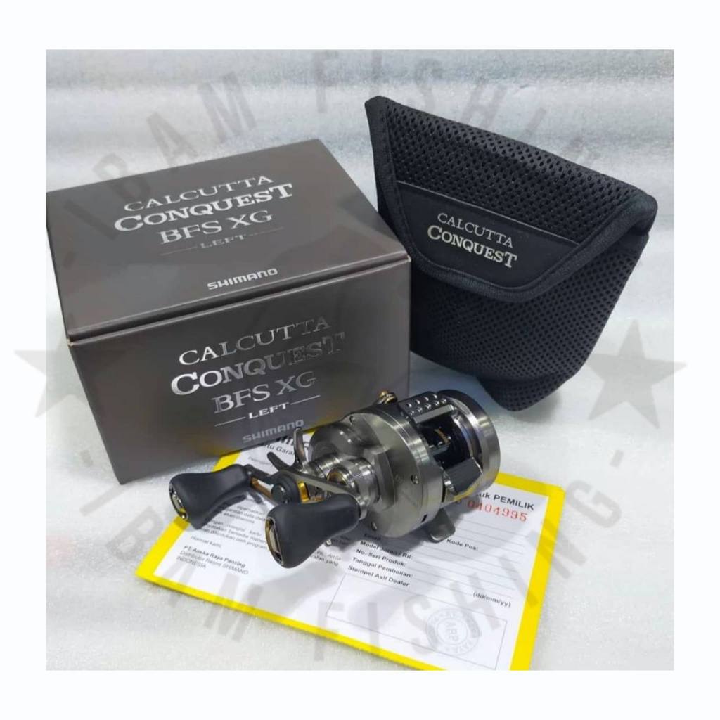Jual Reel Shimano Calcutta Conquest BFS XG LEFT 2023 | Shopee Indonesia
