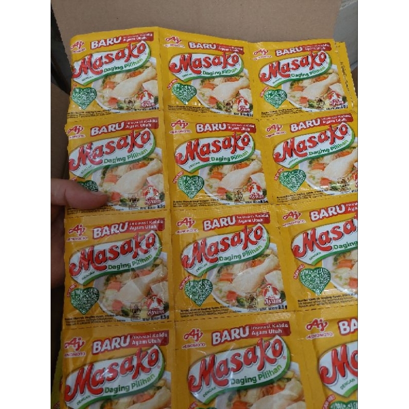 Jual Masako Ayam 1 renteng isi 12 sachet | Shopee Indonesia