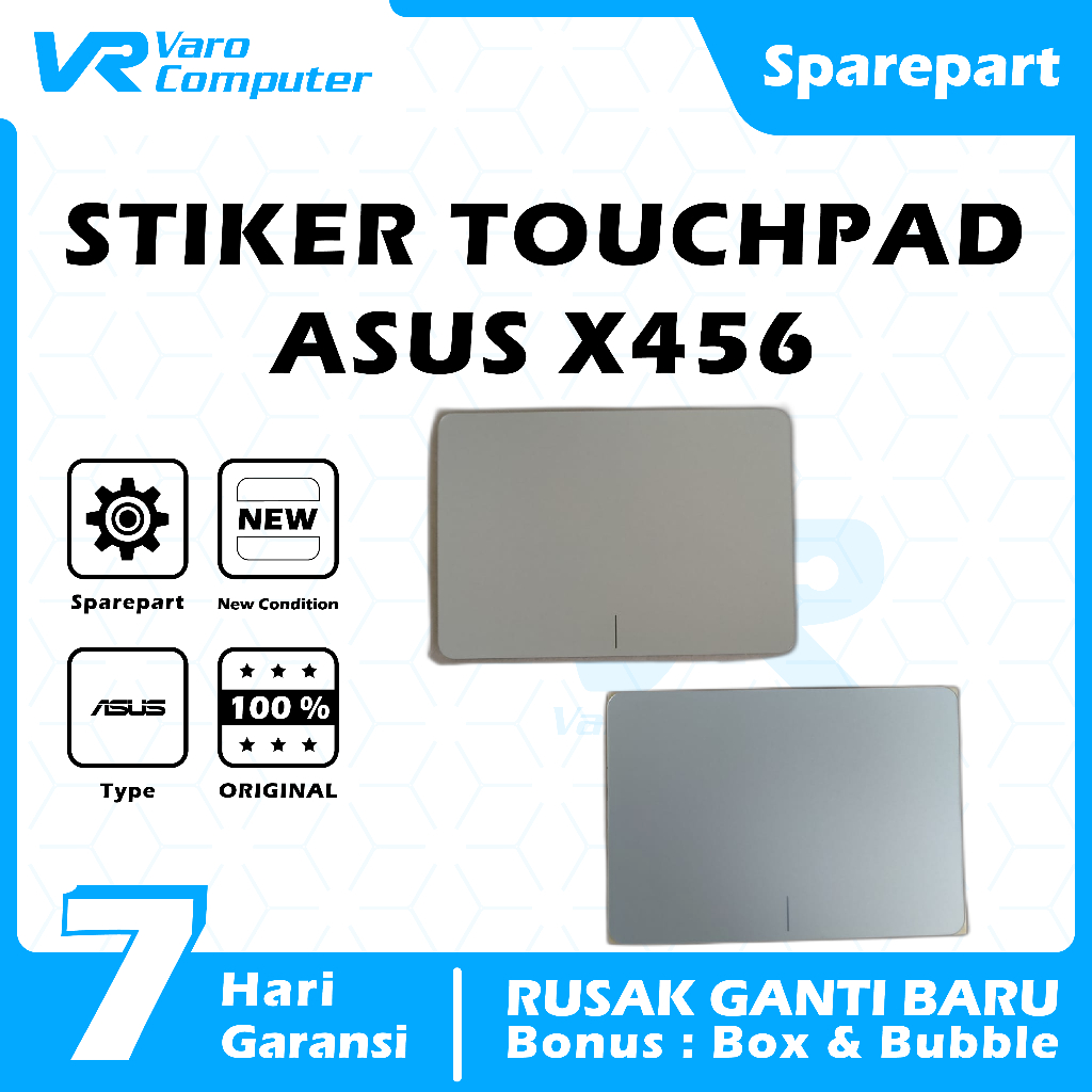Jual STIKER TOUCHPAD LAPTOP ASUS X456 ORIGINAL | Shopee Indonesia
