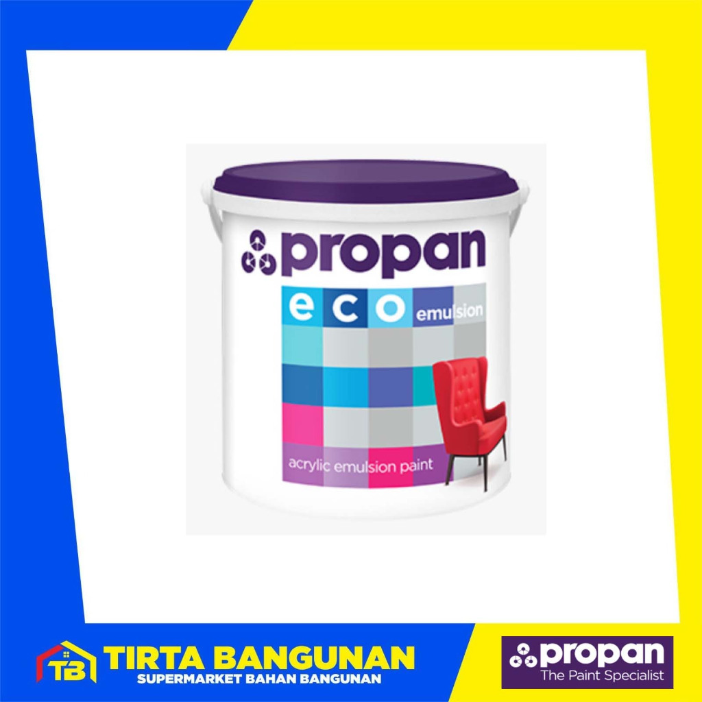 Jual PROPAN ECO EMULSION EE-4010 9101-WHITE 5 KG CAT TEMBOK INTERIOR ...