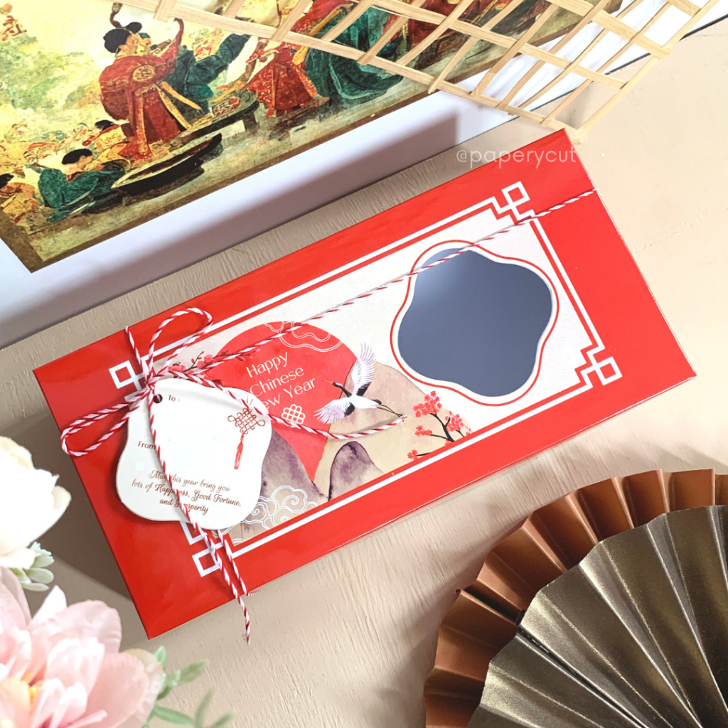 Jual Box Dus Kotak Packaging Kue Cookies Brownies - Imlek 25 x 12 x 7cm ...