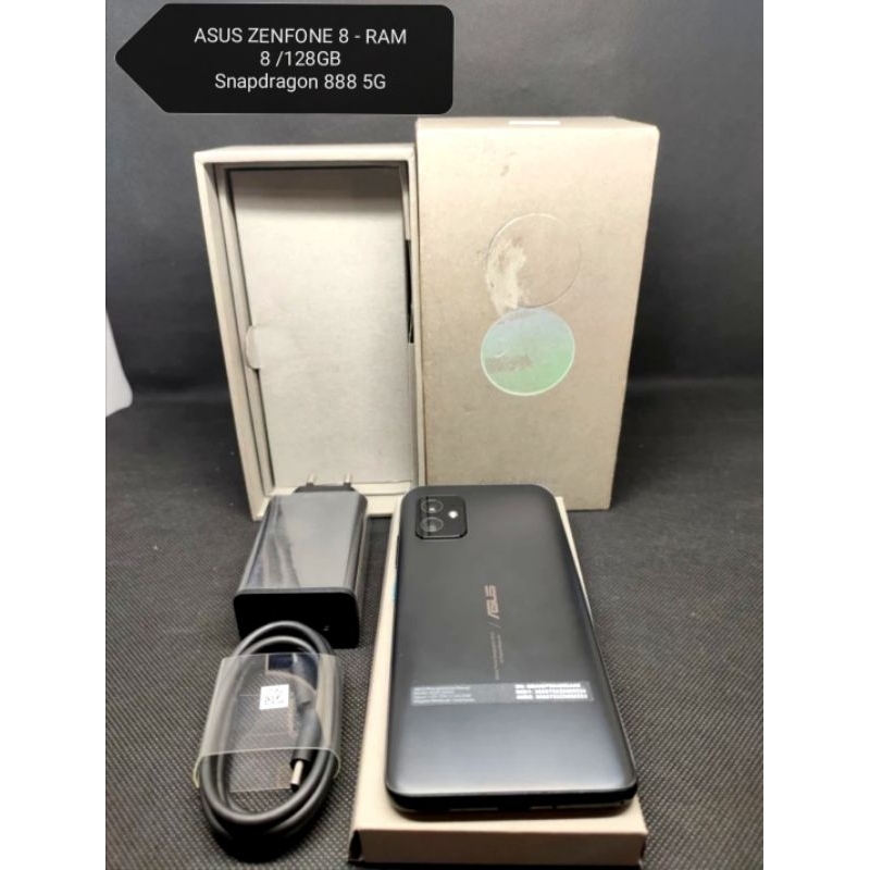 Jual Asus Zenfone 8 Second RAM 8/128gb Fullset Original Mantapp | Shopee Indonesia