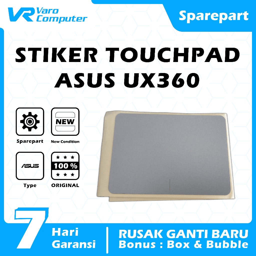 Jual STIKER TOUCHPAD LAPTOP ASUS UX360 ORIGINAL | Shopee Indonesia