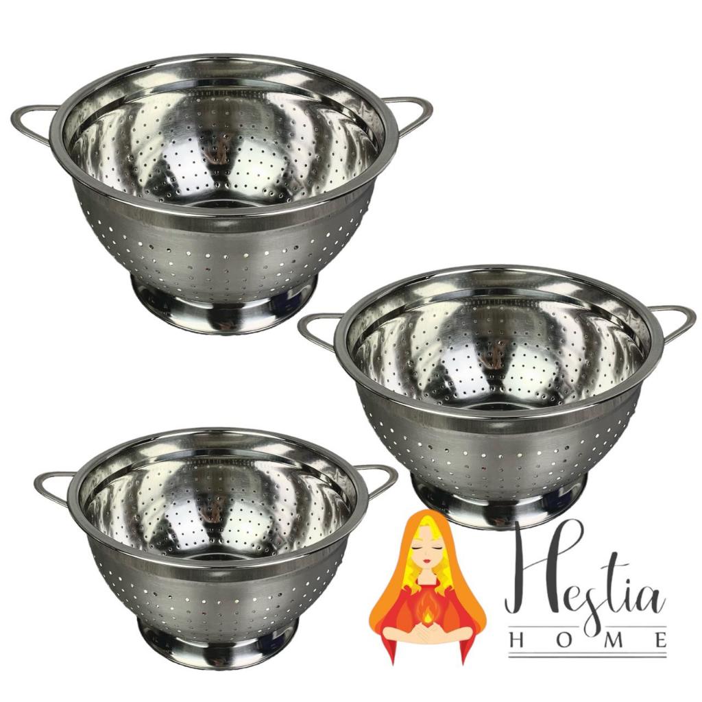 Jual HOME PRO German Colander Bakul Nasi Stainles Steel 22 CM, 24 CM ...