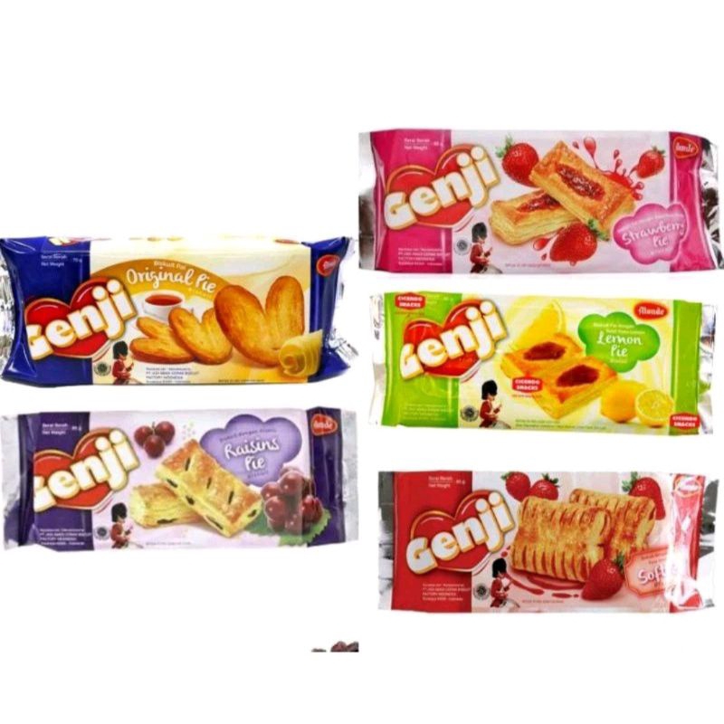 Jual MONDE GENJI Soft Pie / Raisins Pie, Biskuit Pai Cemilan | Shopee ...