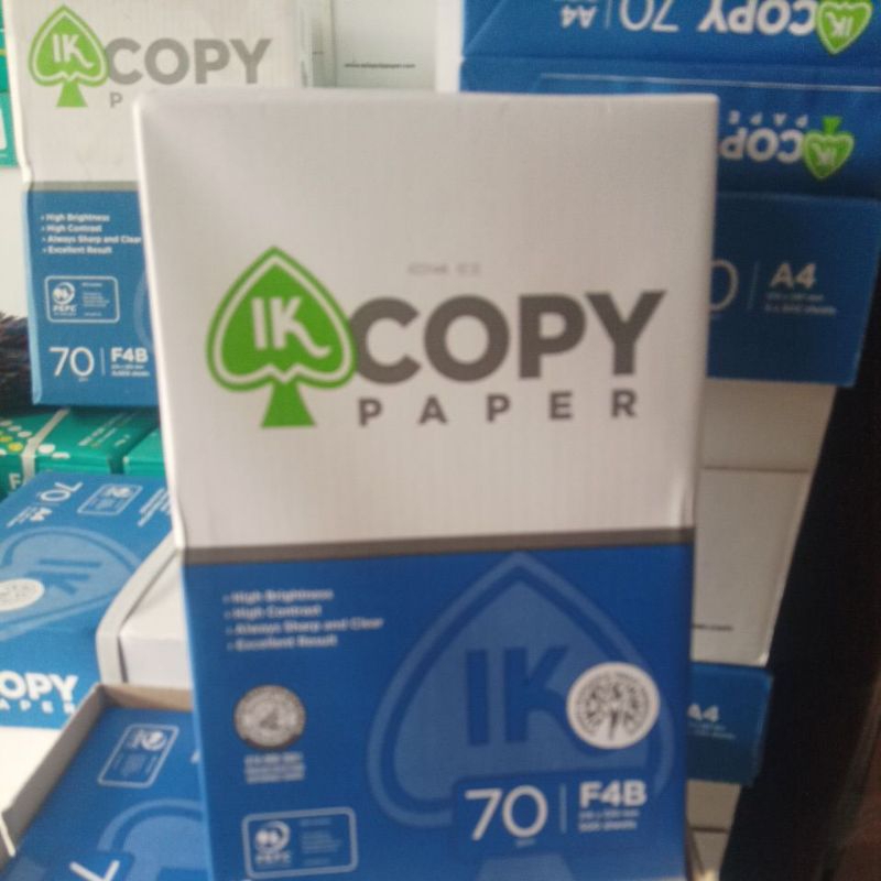 Jual kertas hvs f470 gsm ik copy harga per rim | Shopee Indonesia