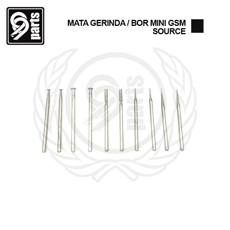 Jual Mata Gerinda / Bor Mini Sett 2UUL/ Bor Mini Sett GSM /Isi 10pcs ...