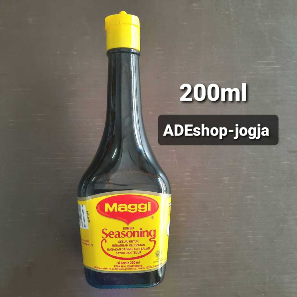 Jual Maggi bumbu Seasoning 200ml penyedap cair asin kemasan botol bukan ...