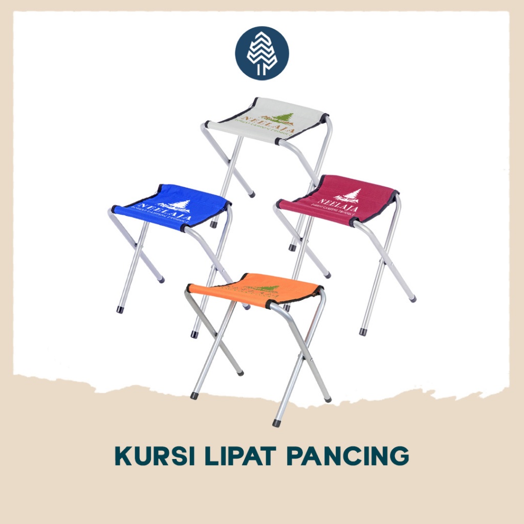 Jual Brookwood Kursi Lipat Mini Outdoor Portable Camping Kursi Mancing ...