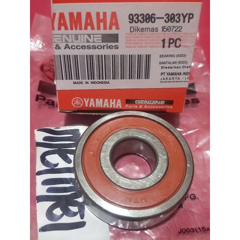 Jual lahar 6303 2RS rasio gardan mio m3,lahar as rasio rx king | Shopee ...