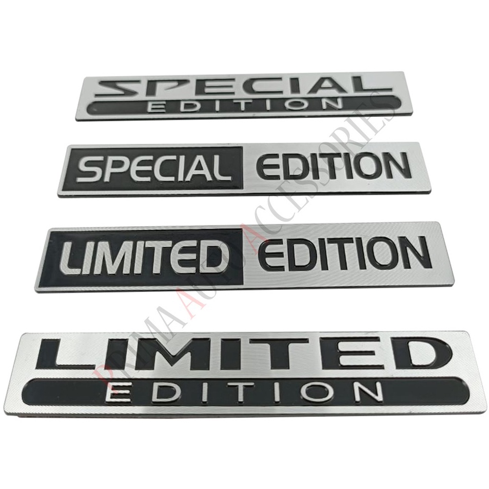 Jual zc Sticker Emblem Limited Edition Special Edition Car Logo Metal ...