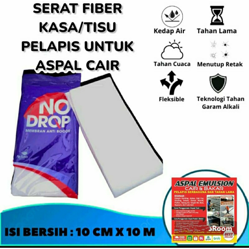 Jual Membrane Serat FIBER kassa/Tisu Pelapis anti bocor yang di ...