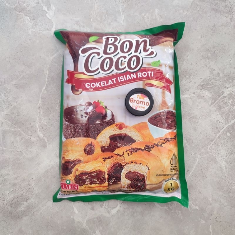 Jual ISIAN ROTI COKELAT BON COCO 1 kg | Shopee Indonesia