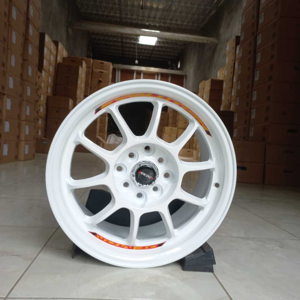Jual VELG VENOM R15 H8 warna putih | Shopee Indonesia