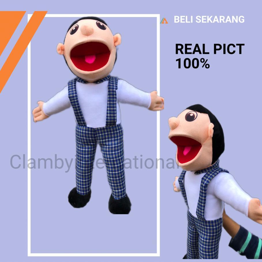 Jual Boneka Muppet Terbaru Karakter Adik Kaka Perempuan / Boneka ...