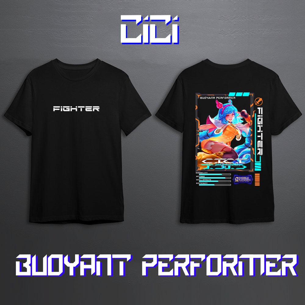 Jual KAOS HERO MOBILE LEGEND CICI FIGHTER SKIN KEREN//KAOS ML//KAOS ...