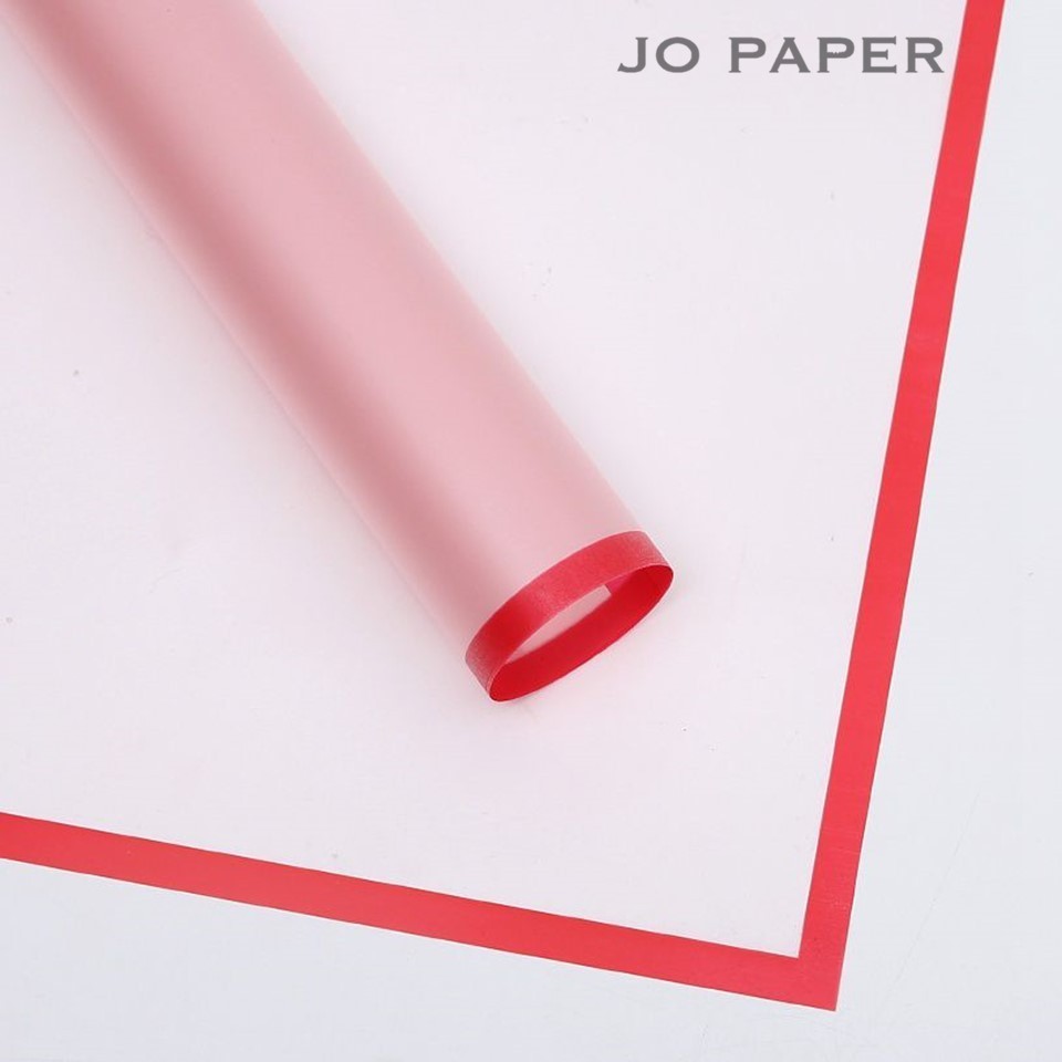 Jual [5 LEMBAR] KERTAS FLOWER WRAPPING LINE COLOR CELLOPHANE KERTAS ...