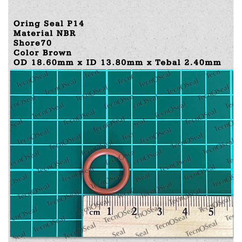 Jual Oring Seal Sil Standar JAPANESE P14 NBR70 OD 18.60mm x ID 13.80mm ...