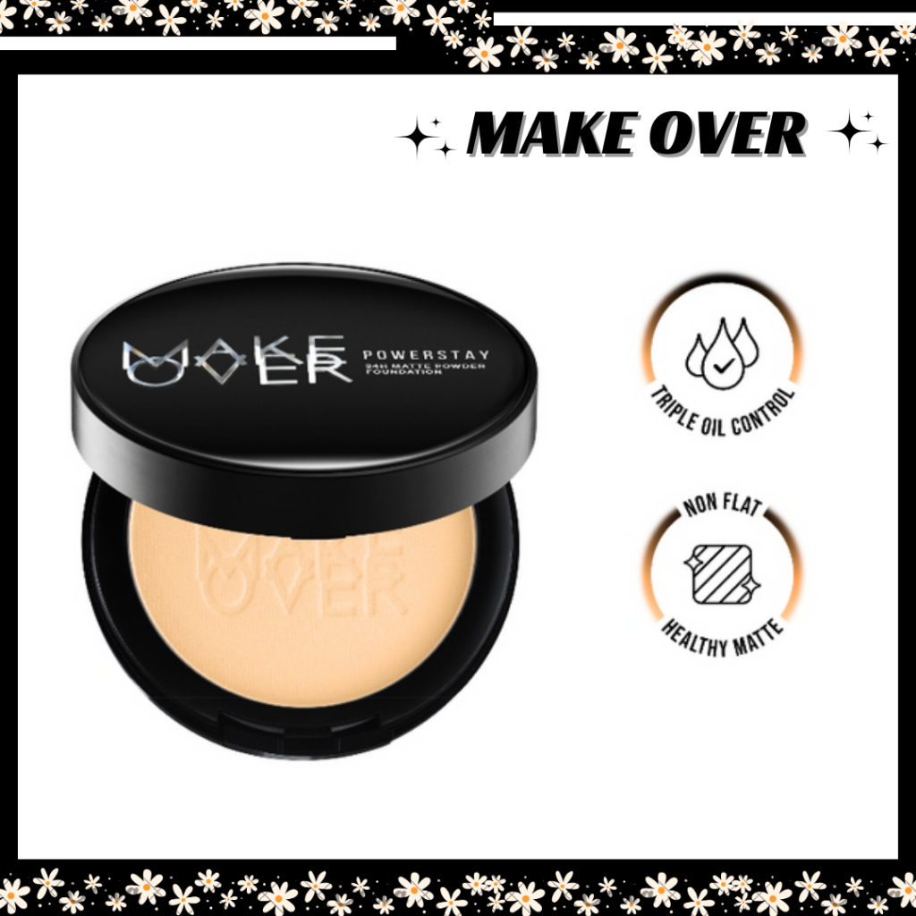 Jual Make Over Powerstay 24H Matte Powder Foundation/Bedak Padat ...