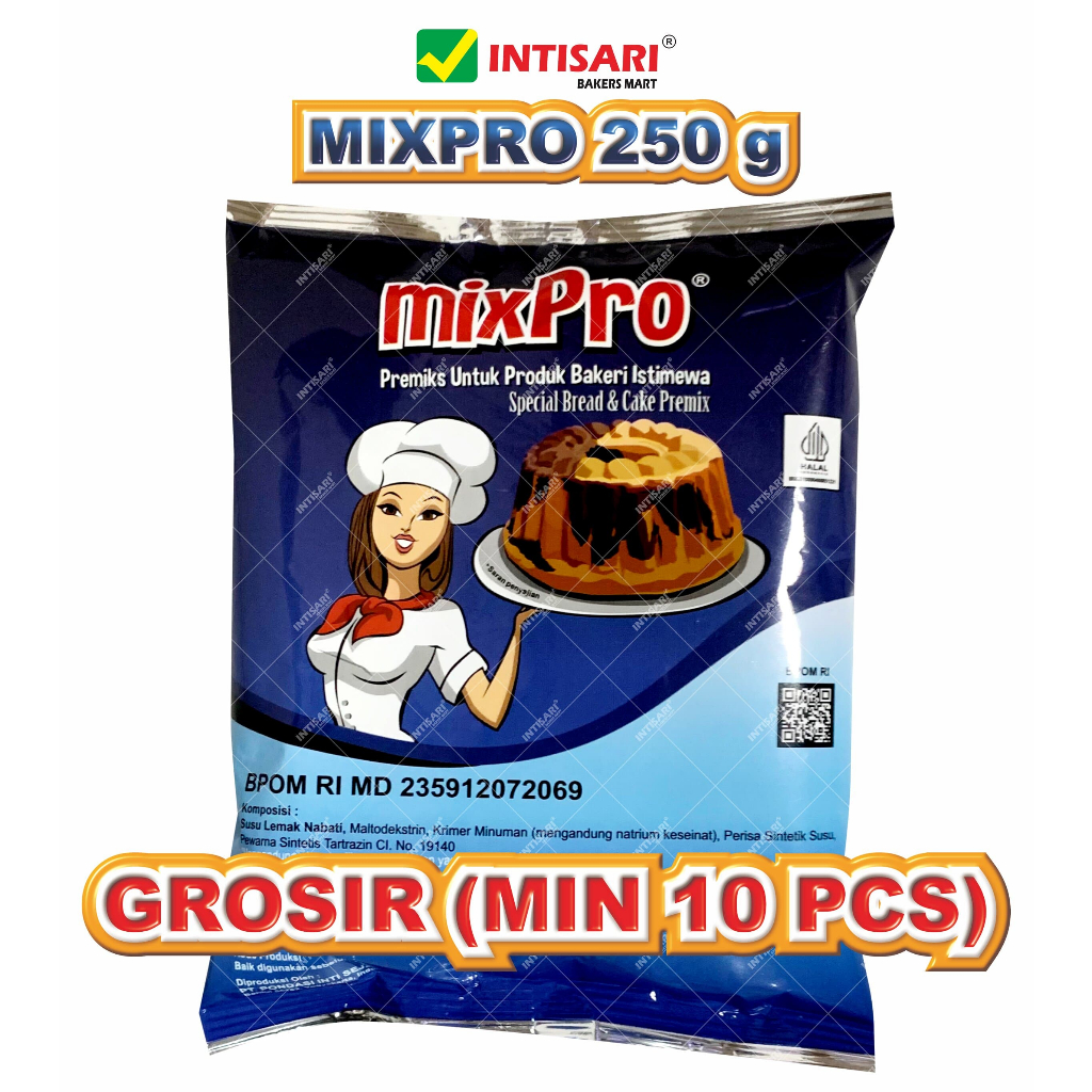 Jual [GROSIR] MIXPRO SUSU BUBUK MILK REPLACER 250 G (MIN PEMBELIAN 10 ...
