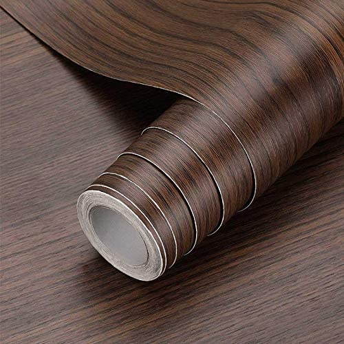 Jual Wallpaper Dinding Motif Kayu Coklat Tua Ukuran Panjang 8 S D 9