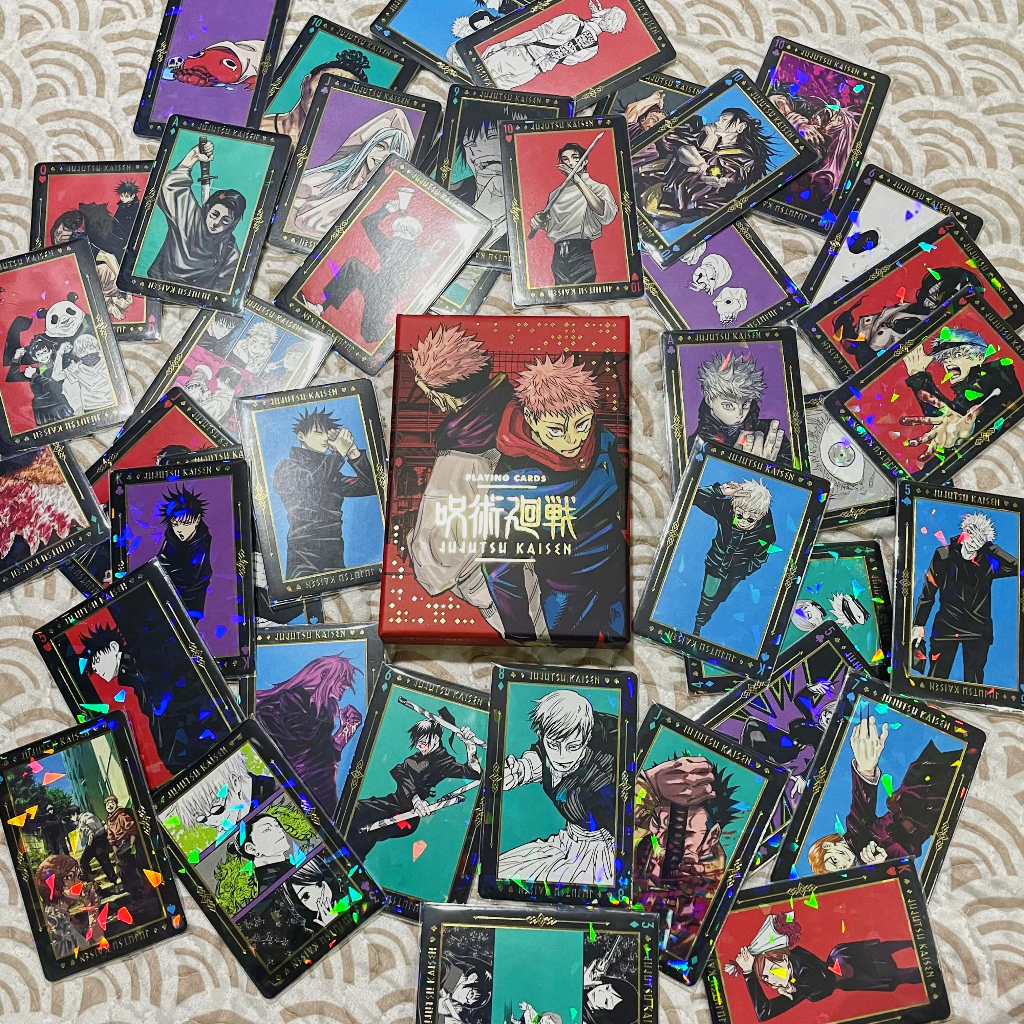 Jual [NEW!] Jujutsu Kaisen Jump Shop Trump Card - Gojo, Nanami, Yuji ...