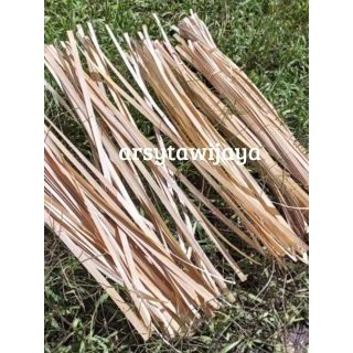 Jual 100 Pcs Iratan Bambu Anyaman Natural / Bahan Anyaman Kerajinan ...