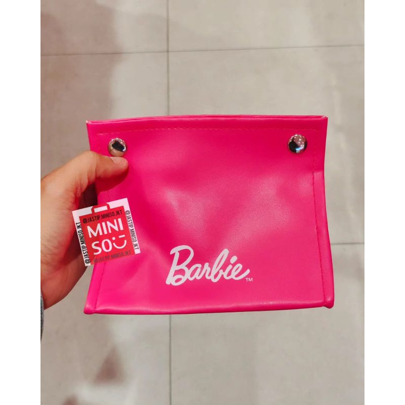 Jual MINISO 🆕 PVC Tissue Box Cover / Tempat Tissue BARBIE Collection ...