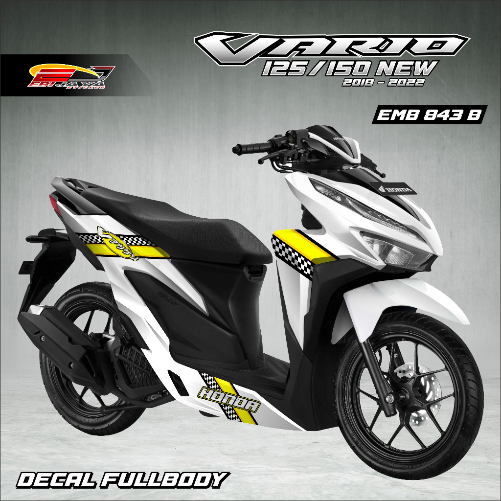 Jual STIKER DECAL VARIASI MOTOR VARIO TERBARU-STIKER MOTOR VARIO FULL ...