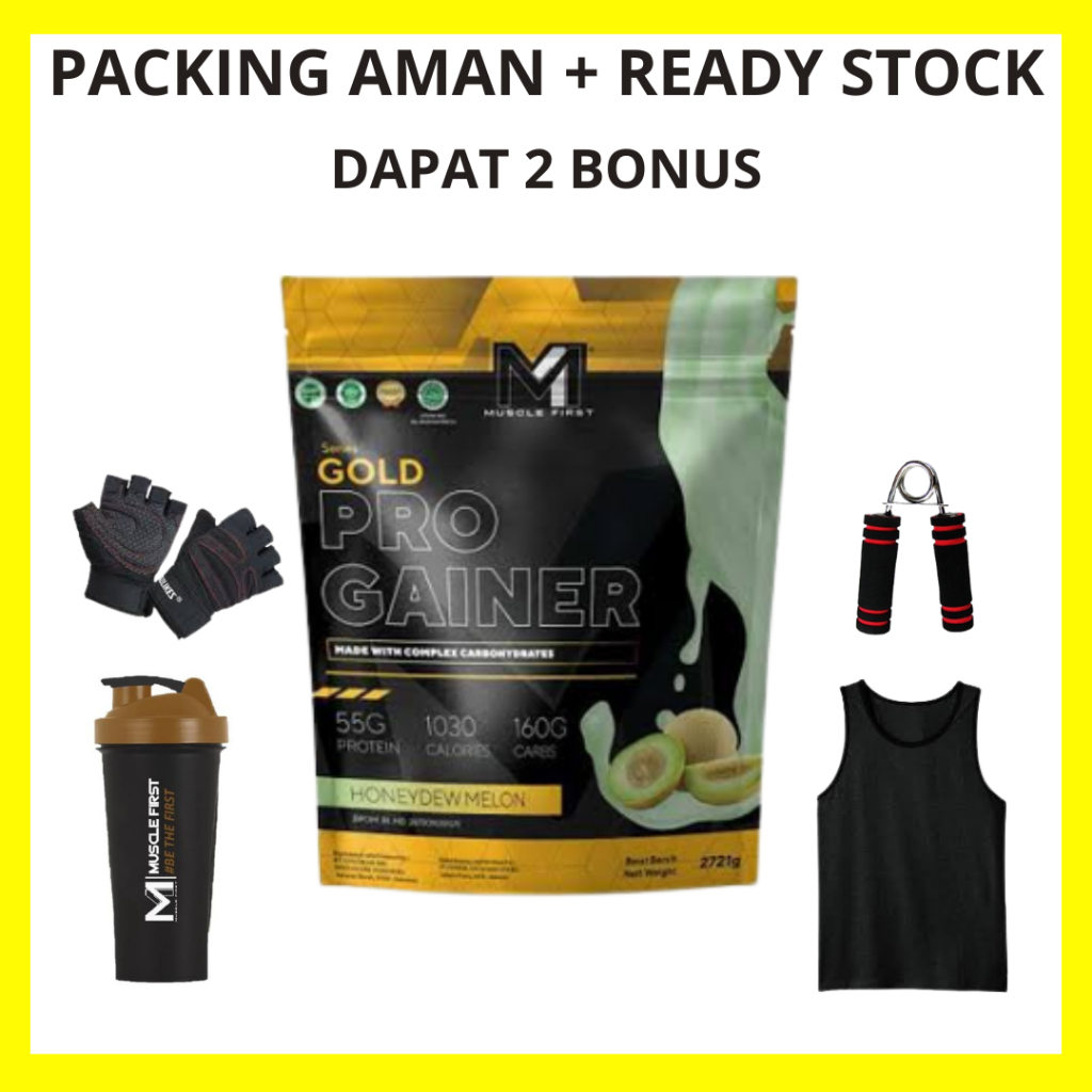 Jual M1 MUSCLE FIRST PRO GAINER 6LBS 2,7kg 6 LB MUSCLEFIRST WEIGHT ...