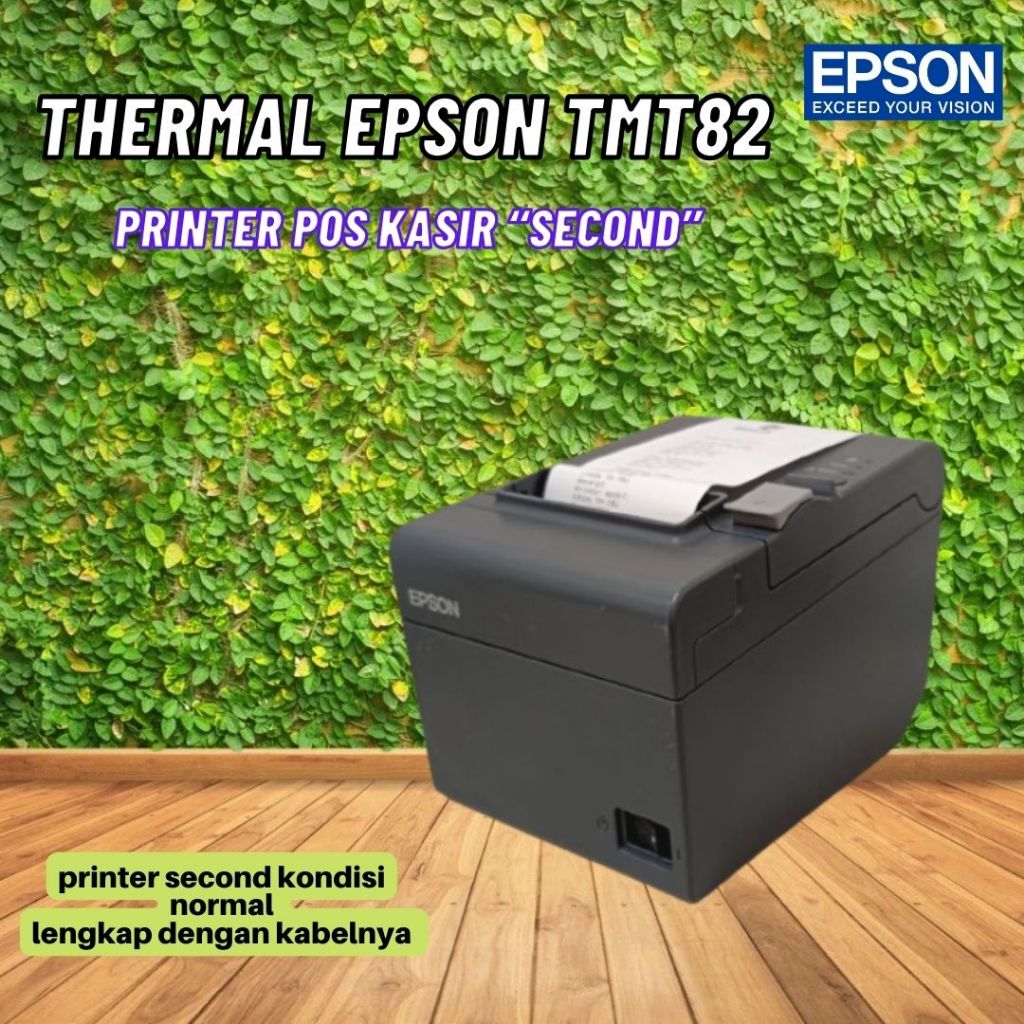 Jual PRINTER POS KASIR THERMAL EPSON TMT82 | TMT 82 | TM-T82 USB - LAN ...
