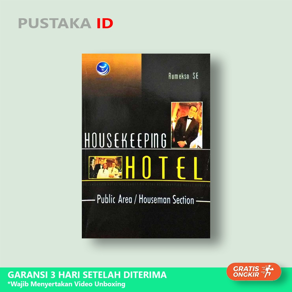 Jual Buku Housekeeping Hotel : Public Area/Houseman Section - Original | Shopee Indonesia