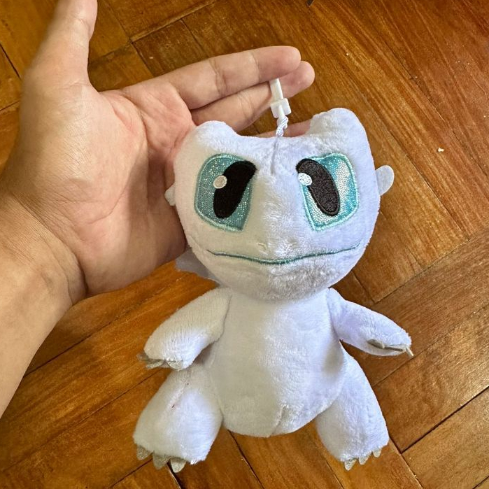 Jual Boneka Toothless Boneka White Toothless Light Furry 16 cm | Shopee ...