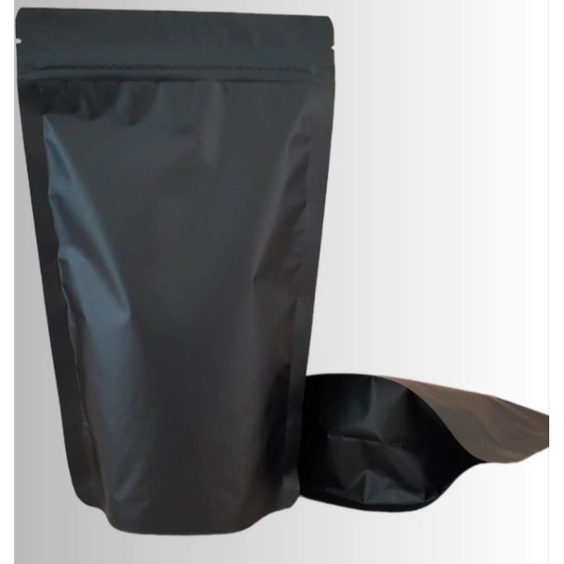 Jual Kemasan / Standing Pouch Sealer Hitam Polos | Shopee Indonesia