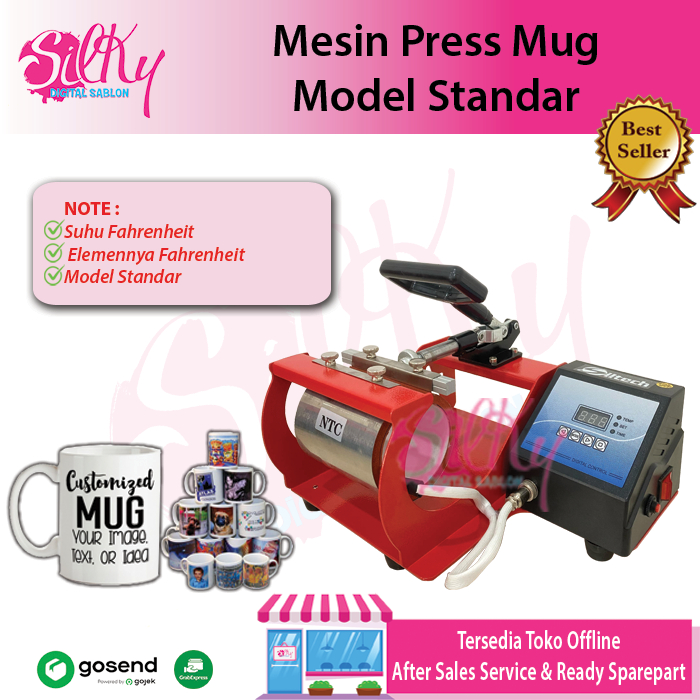 Jual Mesin Press Mug / Press Tumbler | Standar Digital | Sovenir | Mug ...