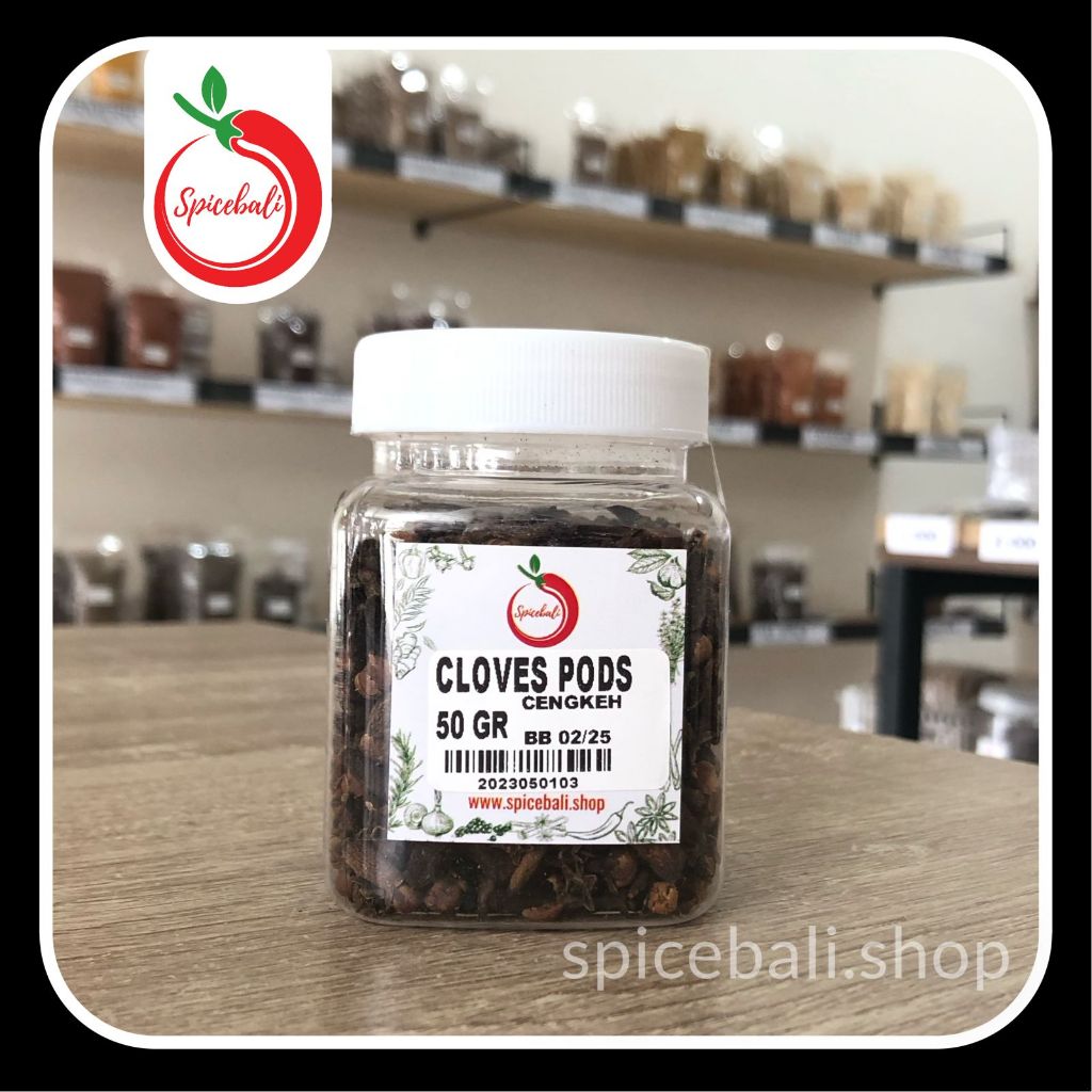 Jual Biji Cengkeh 50 gr / Cloves Whole 50 gr / Cengkih Utuh / Cengkeh ...