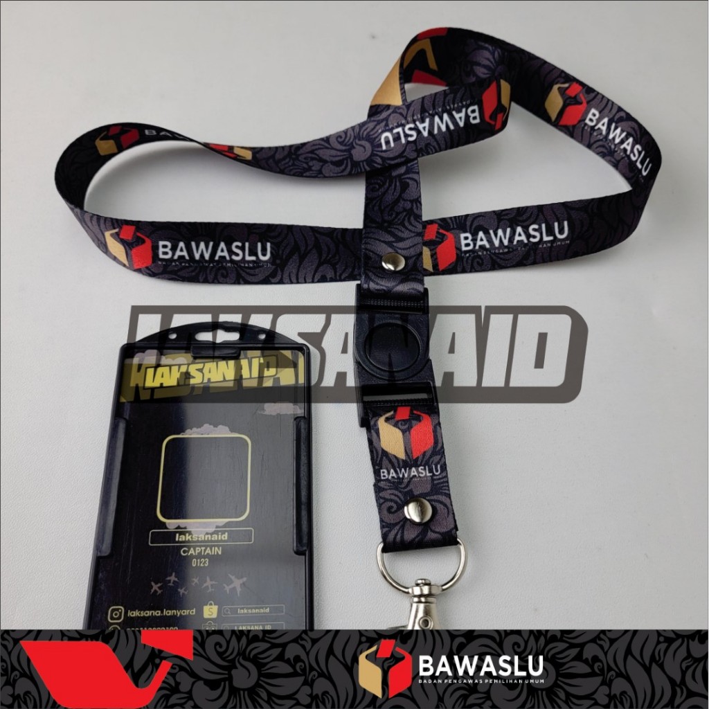 Jual LANYARD TALI ID CARD PPS PPK KPPS PLUS HOLDER | Shopee Indonesia