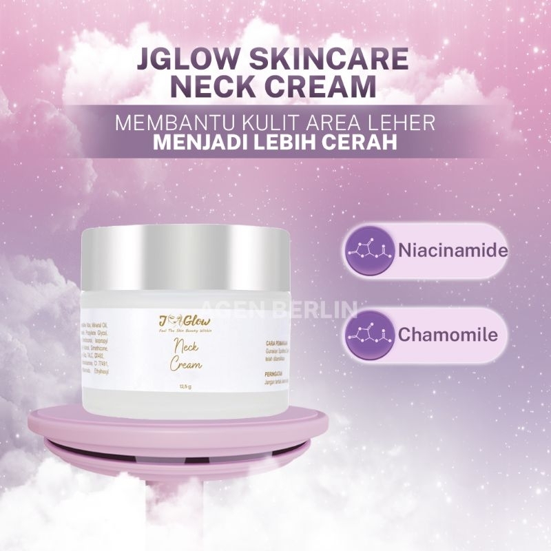 Jual J-GLOW - Neck Cream (untuk membantu kulit area leher agar terlihat ...