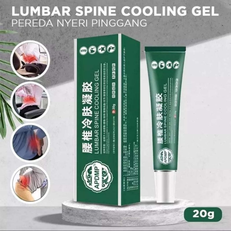 Jual Salep Cina pereda nyeri punggung,otot dan lutut/Lumbar cooling gel ...