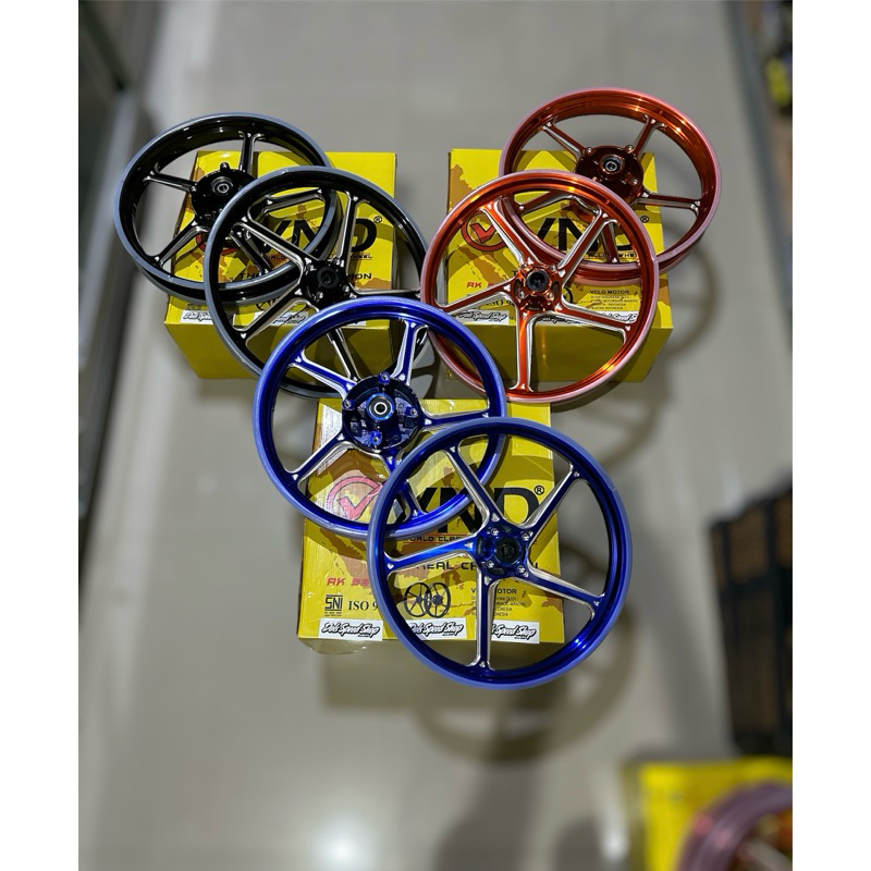 Jual VELG VND AK 55 NINJA R NINJA SS 160/185 RING 17 MODEL ENKEI VELK ...