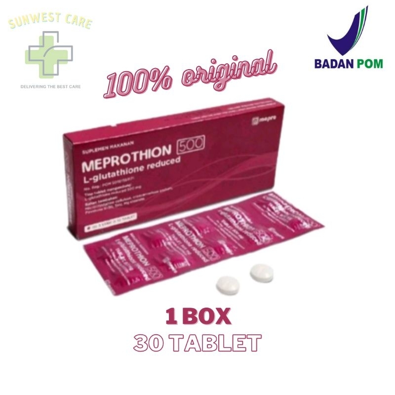 Jual MEPROTHION 500 MG 1 BOX 30 TABLET | Shopee Indonesia