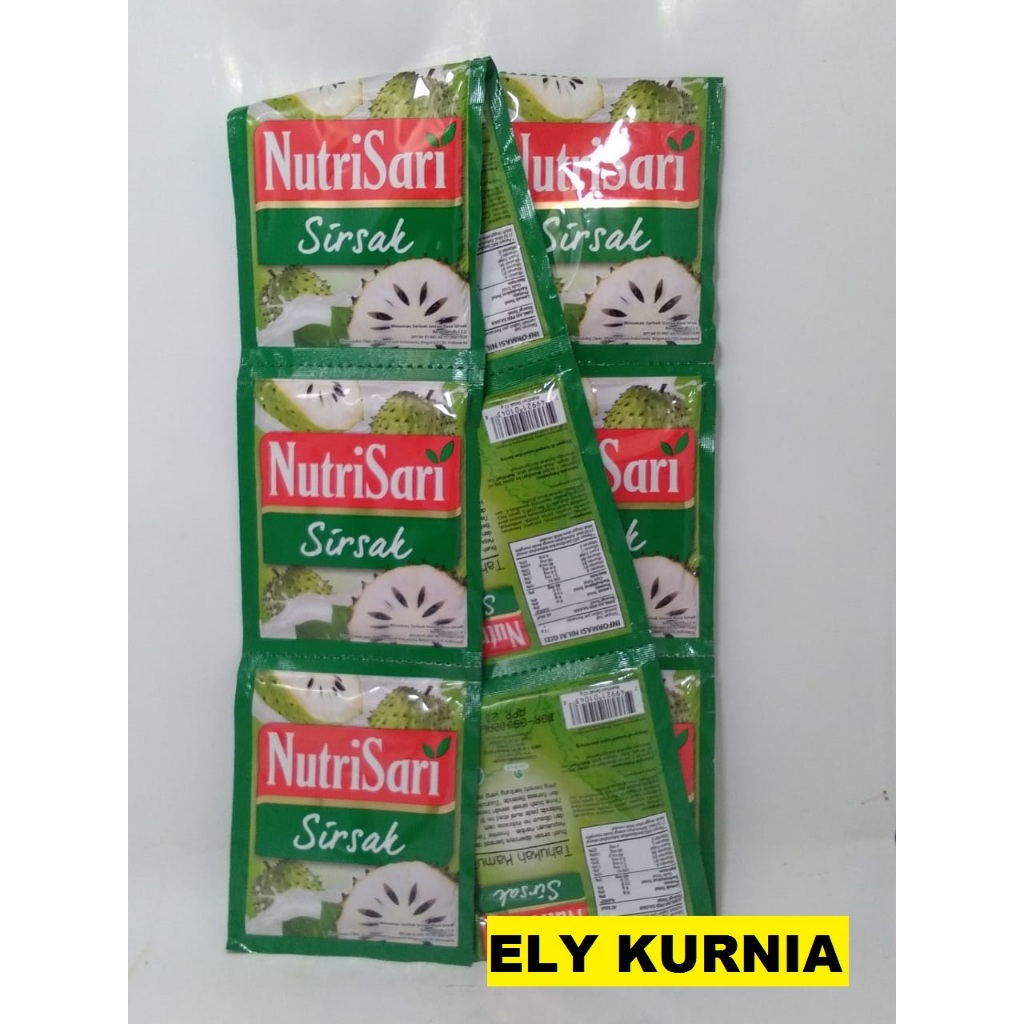 Jual Nutrisari Renceng isi 10 Sachet All Varian | Nutrisari Promo ...