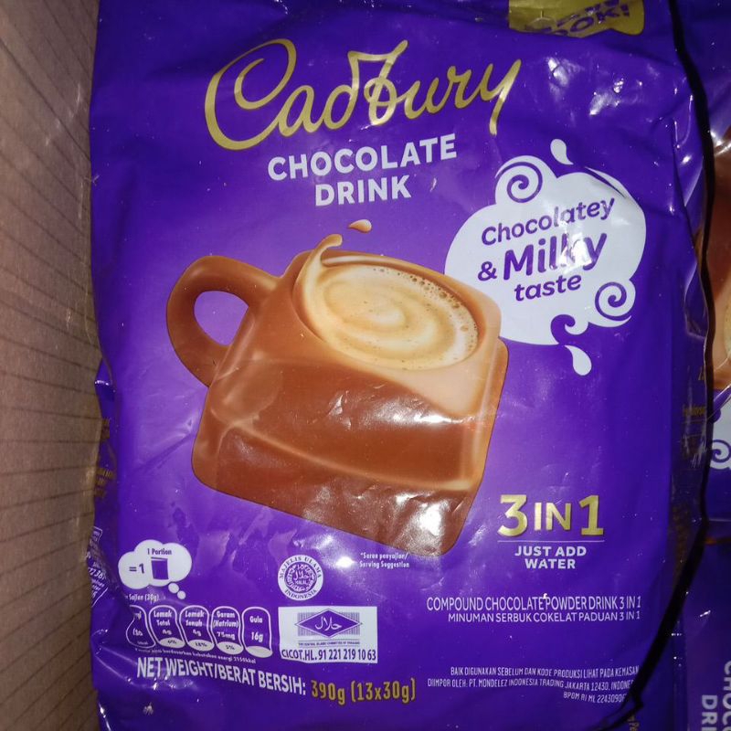 Jual Cadbury 3in1 Chocolate Drink | Shopee Indonesia