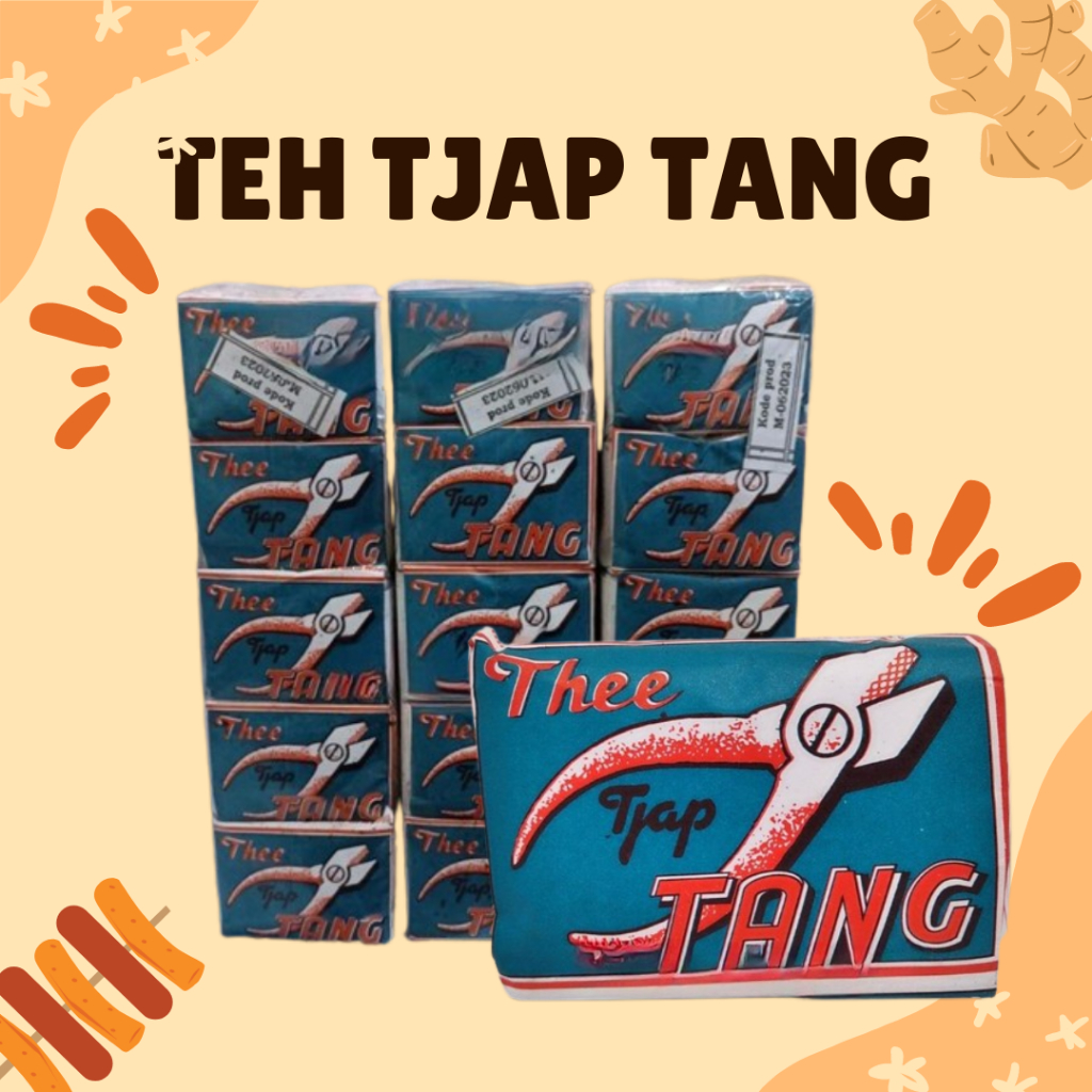 Jual [PROMO] !!! Teh Cap Tang Thee Tjap Tang 10 Pcs X 40 gram | Shopee ...