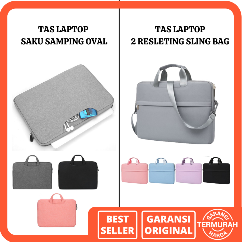 Jual Tas Laptop Selempang Tas Laptop Jinjing Tas Laptop 14 inch Tas ...