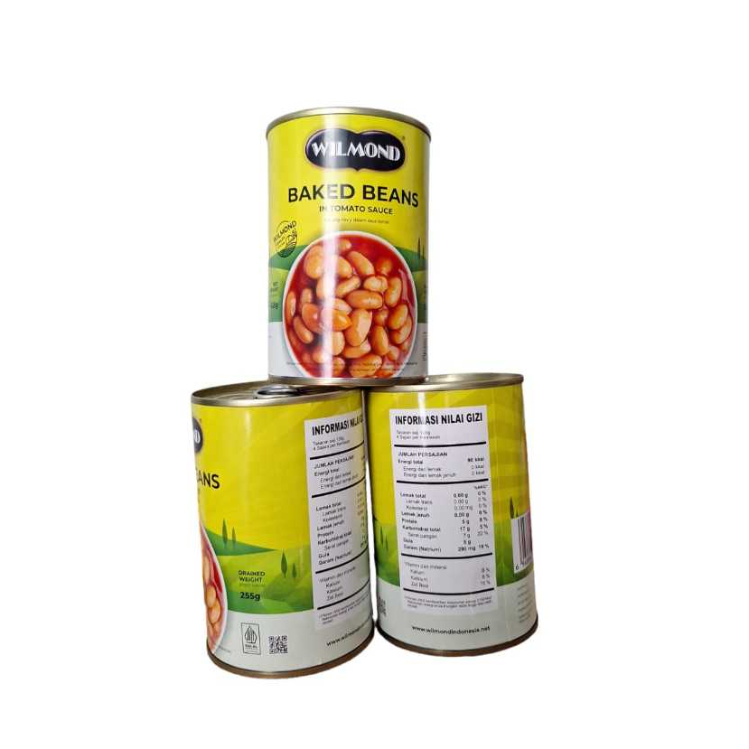 Jual Wilmond Baked Beans in Tomato Sauce 425 gr Kacang Merah produk ...
